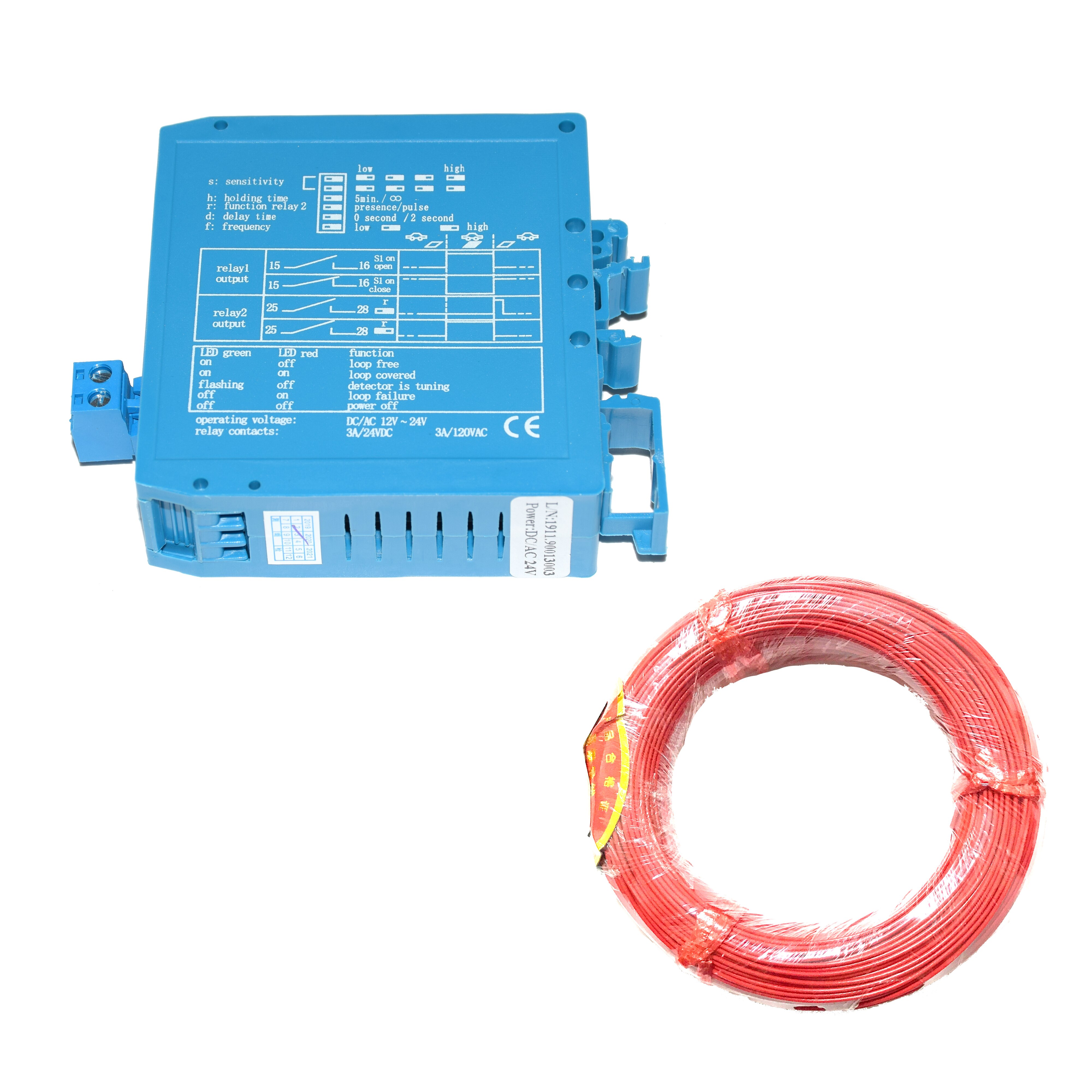 Detector de bucle de 1 canal DC12V 24V con bobina ... – Grandado