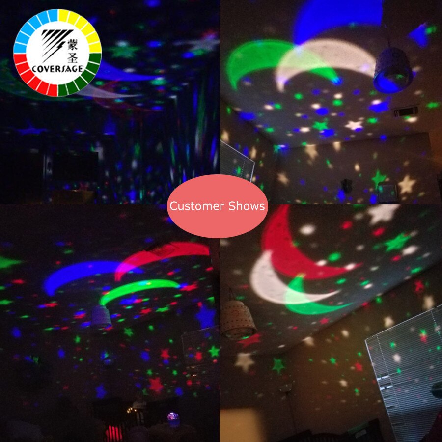 Coversage Rotating Night Light Projector Spin Star... – Vicedeal