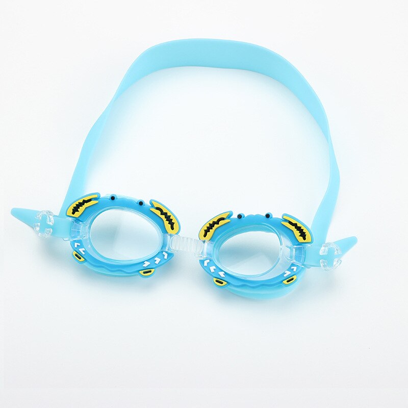 Crab Cartoon Shape Novelty Silicone Swimming Goggl... – Grandado