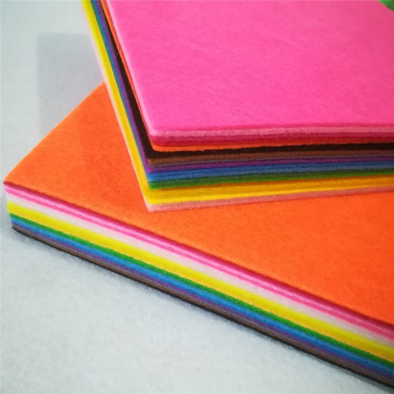 40 Sheet 40 Color Felt Fabric DIY Handwork Crafts ... – Grandado
