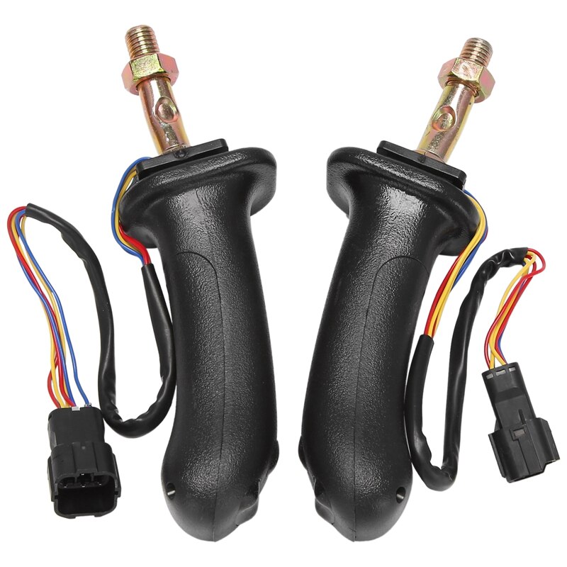 2Pcs L+R 3 Buttons Excavator Joystick Assy Handle ... – Grandado