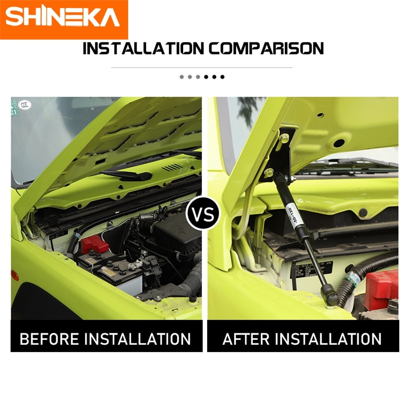 SHINEKA For Suzuki Jimny + Car Front Hood Engine C... – Vicedeal