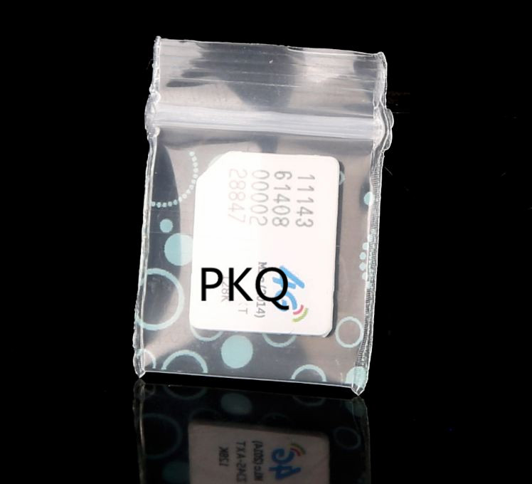 100pcs 3*4cm Mini zip lock bags Green Dots Clear P... – Grandado