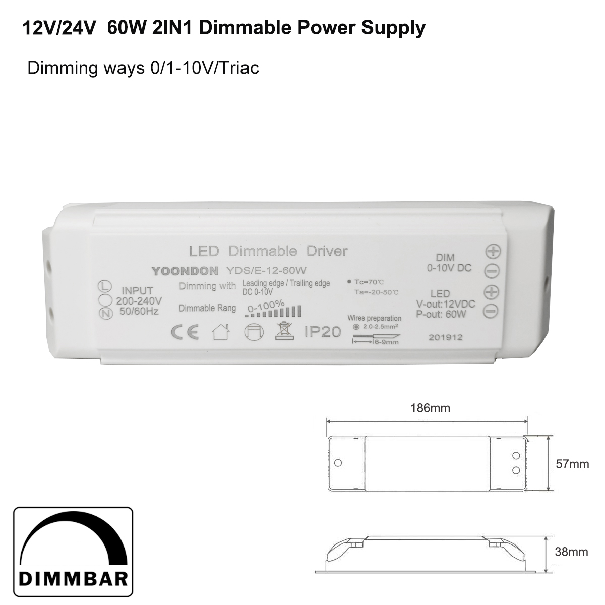 Transformador de iluminación de fuente de alimenta... – Grandado