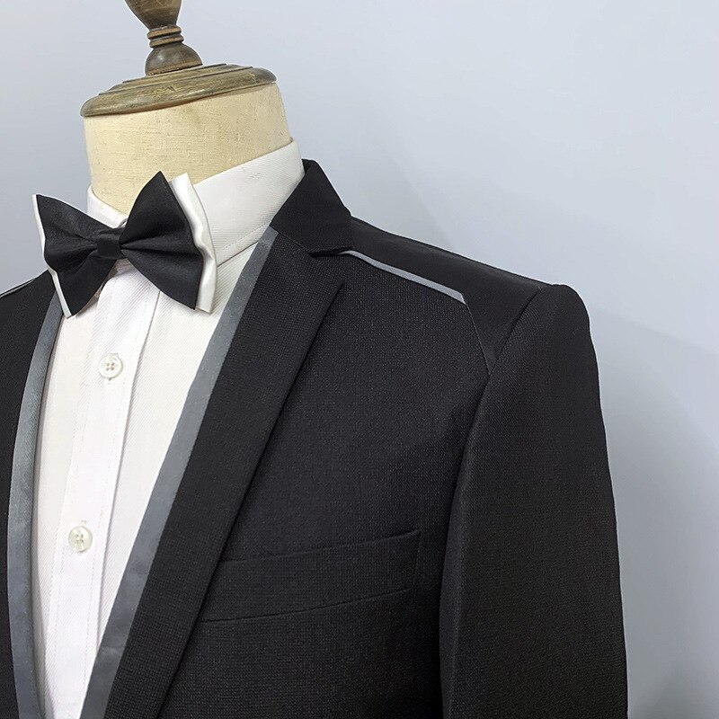 2 Pcs Suit Set Blazers Jacket Pants / 2022 Men Cas... – Vicedeal