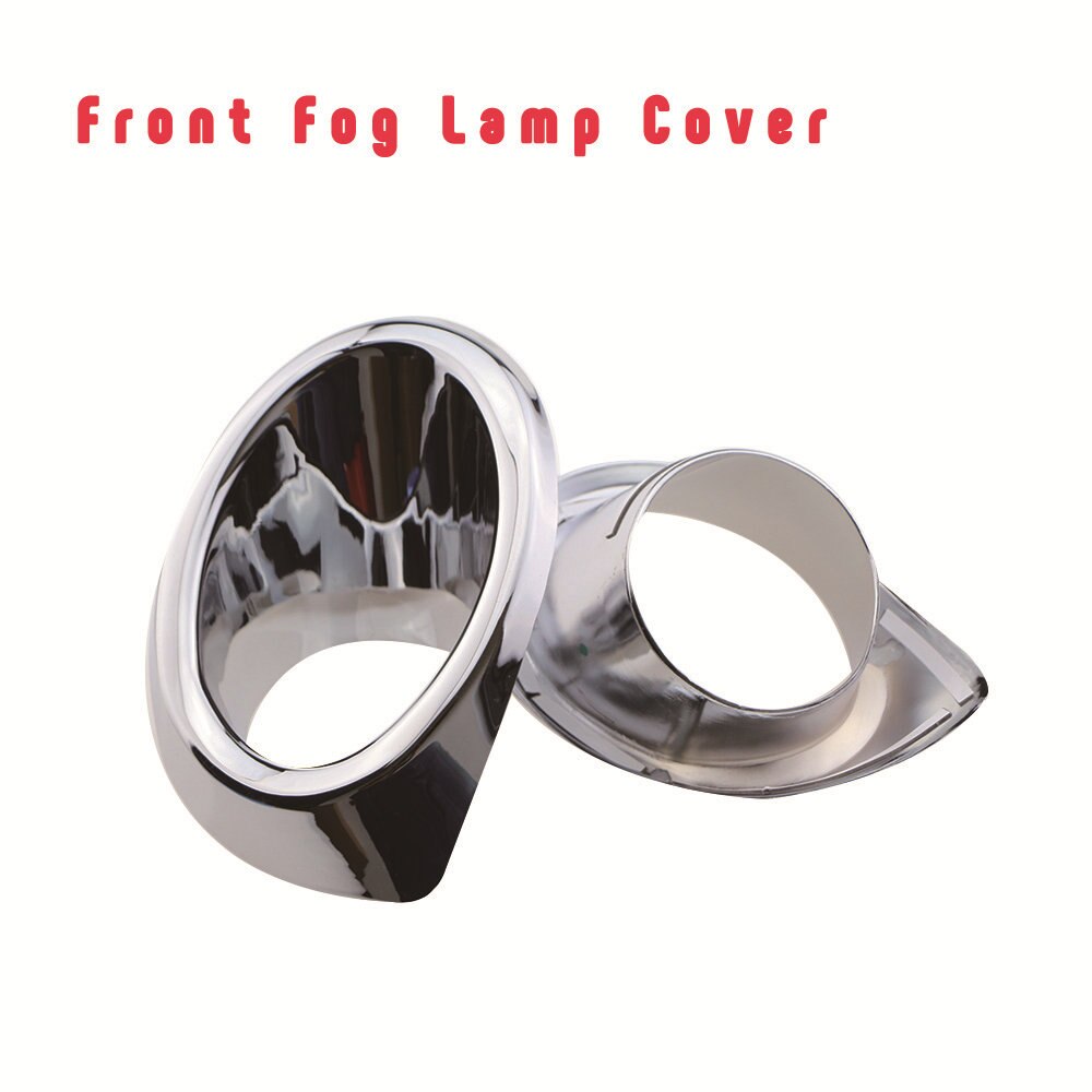 Zlord ABS Chrome Car Front Fog Lamp Cover Rear Fog... – Grandado