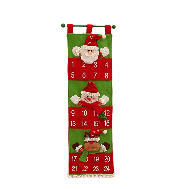 Kerst Kalender Kerstman Snowman Xmas Advent Timer ... – Grandado