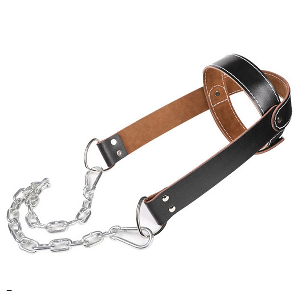 Weight Lifting Head Leather Harness Fitness Equipm... – Grandado