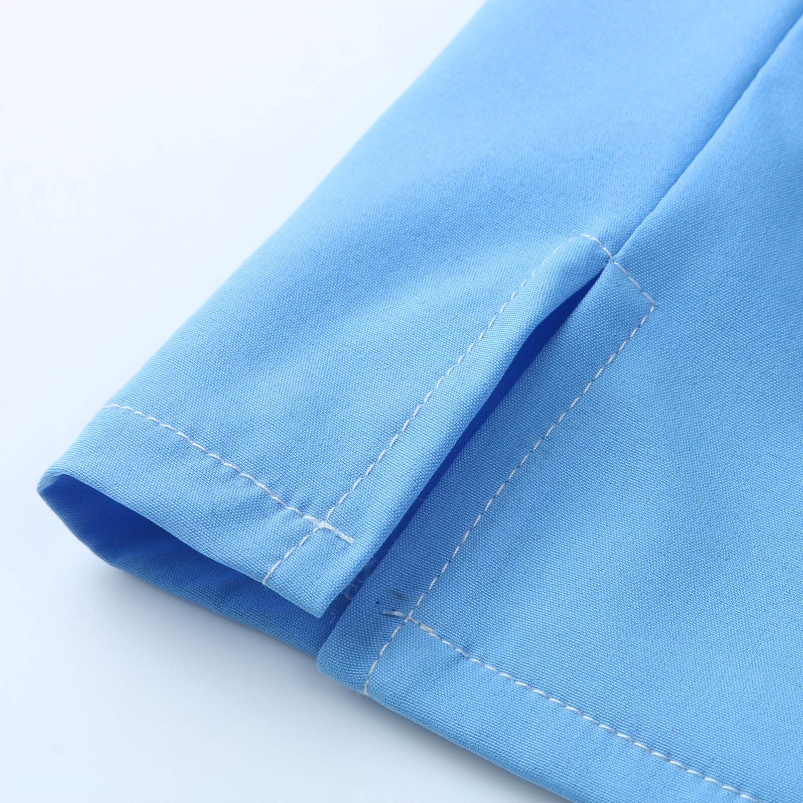 Nursing Uniform Women Short Sleeve V-neck Button T... – Grandado