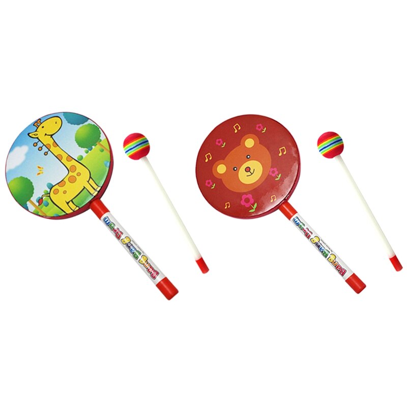 6 Inch Little Bear Drum Orff Toy Percussion Music ... – Grandado