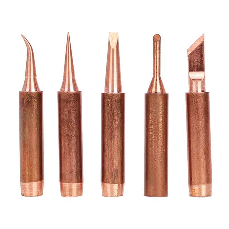 10/5PCS 900M-T-K Soldering Iron Tip Set Copper Lea... – Vicedeal