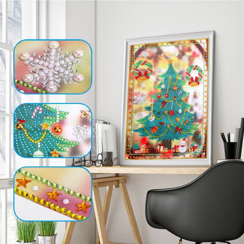 Cute Shining Cheistmas Tree Diamond Painting---Chr... – Grandado