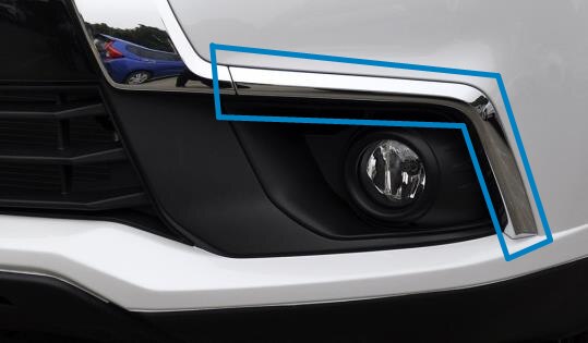 Chrome Grille Outlander Sport Bumper Netto Voor As... – Grandado