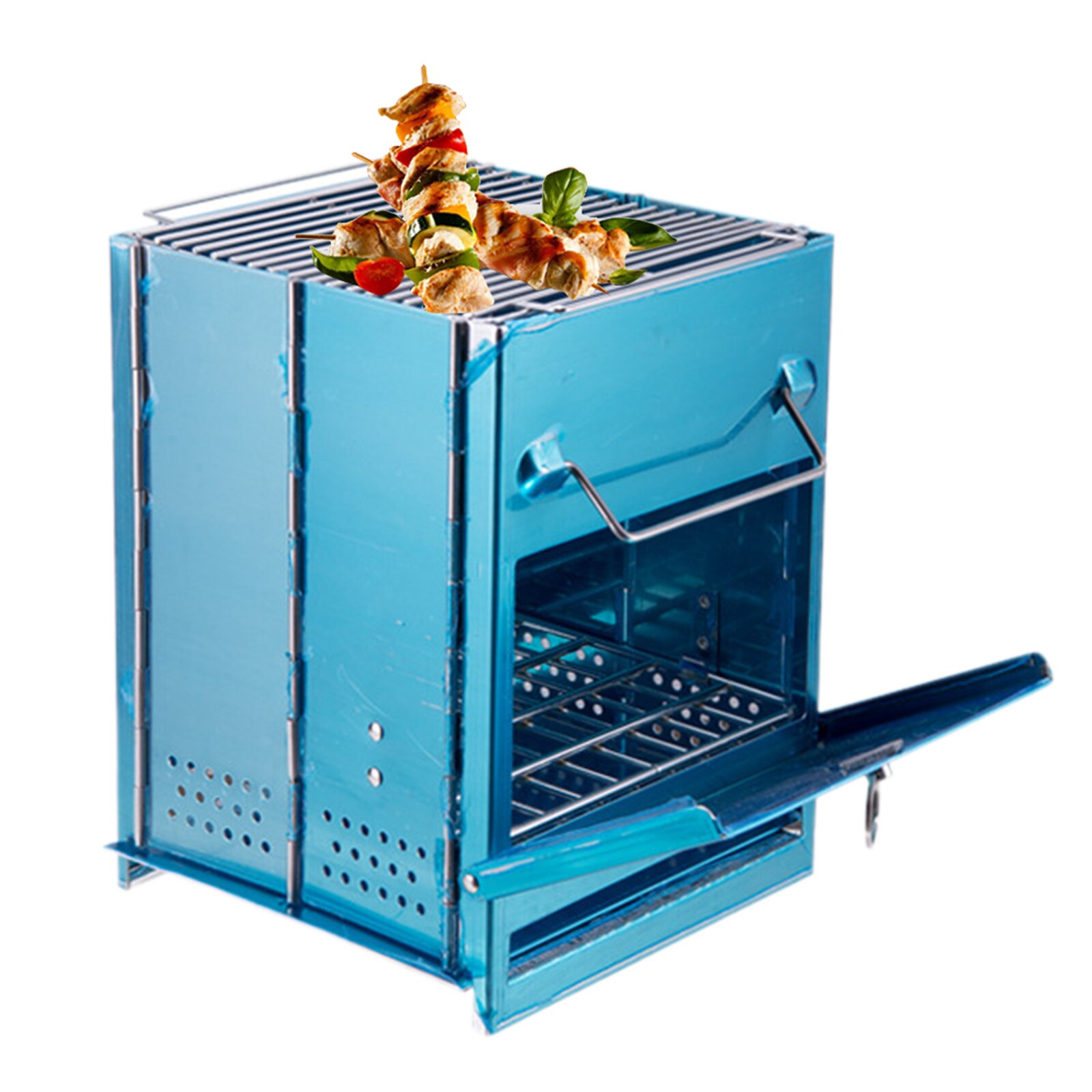 Opvouwbare Houtkachel Houtskool Bbq Roast Brander ... – Vicedeal