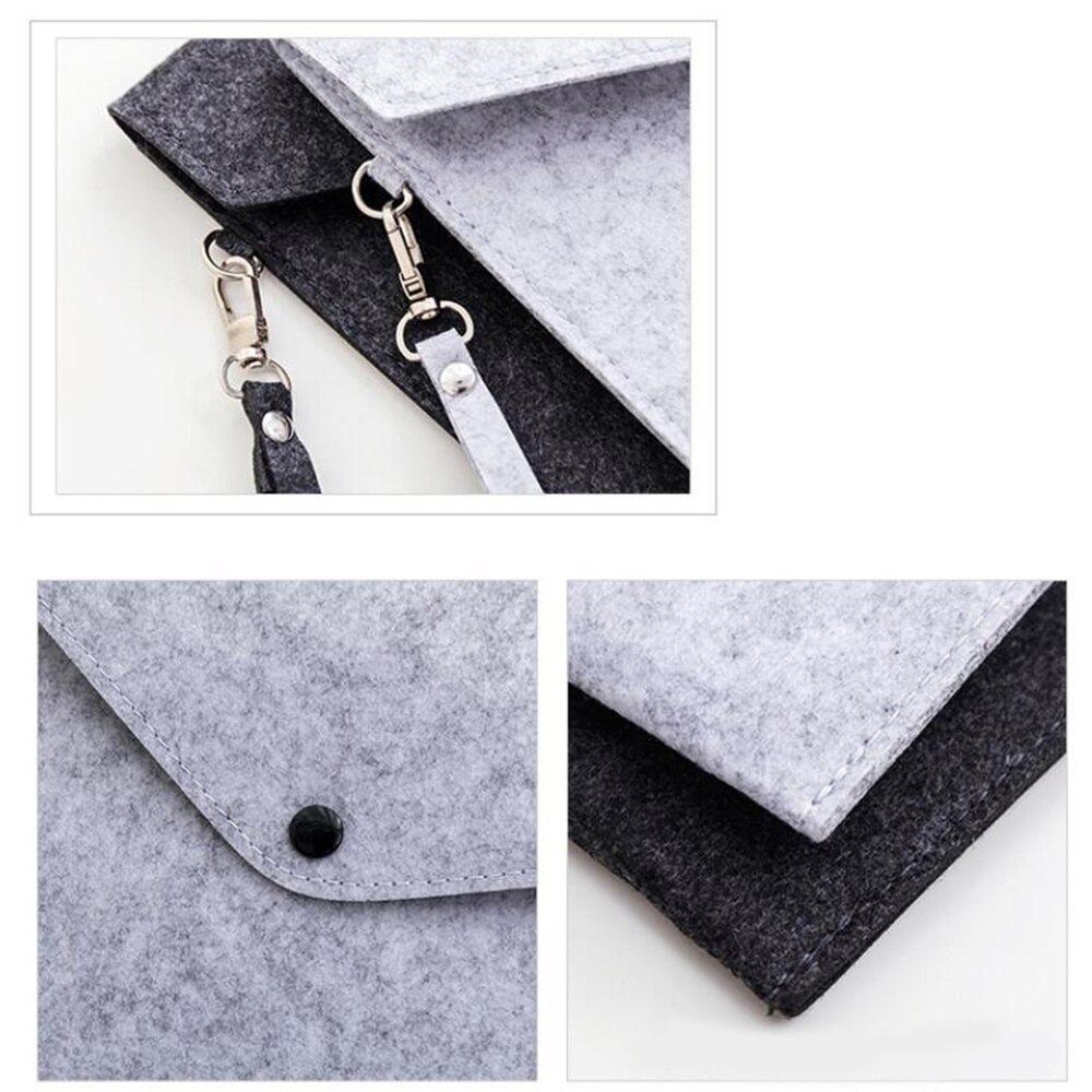 4 Pcs A4 File Folders Felt Folder Color Document F... – Vicedeal