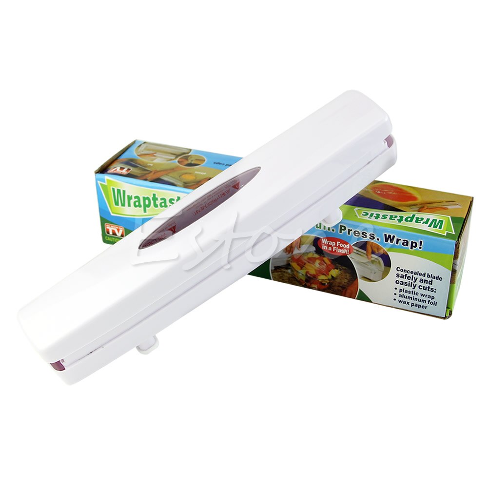 Folie Wax Paper Cutter Plastic Wrap Dispenser Roll... – Grandado