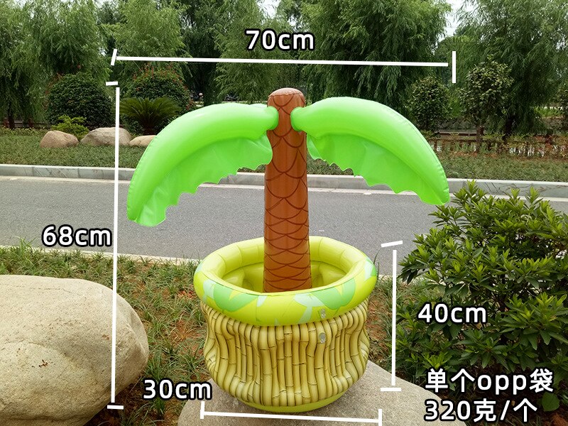 Inflatable Coconut Tree Ice Bucket Inflatable Dolp... – Grandado