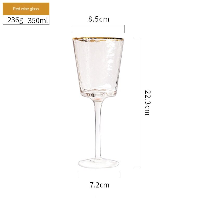 Large Capacity Crystal Glass Cup Small Wine Glass ... – Vicedeal
