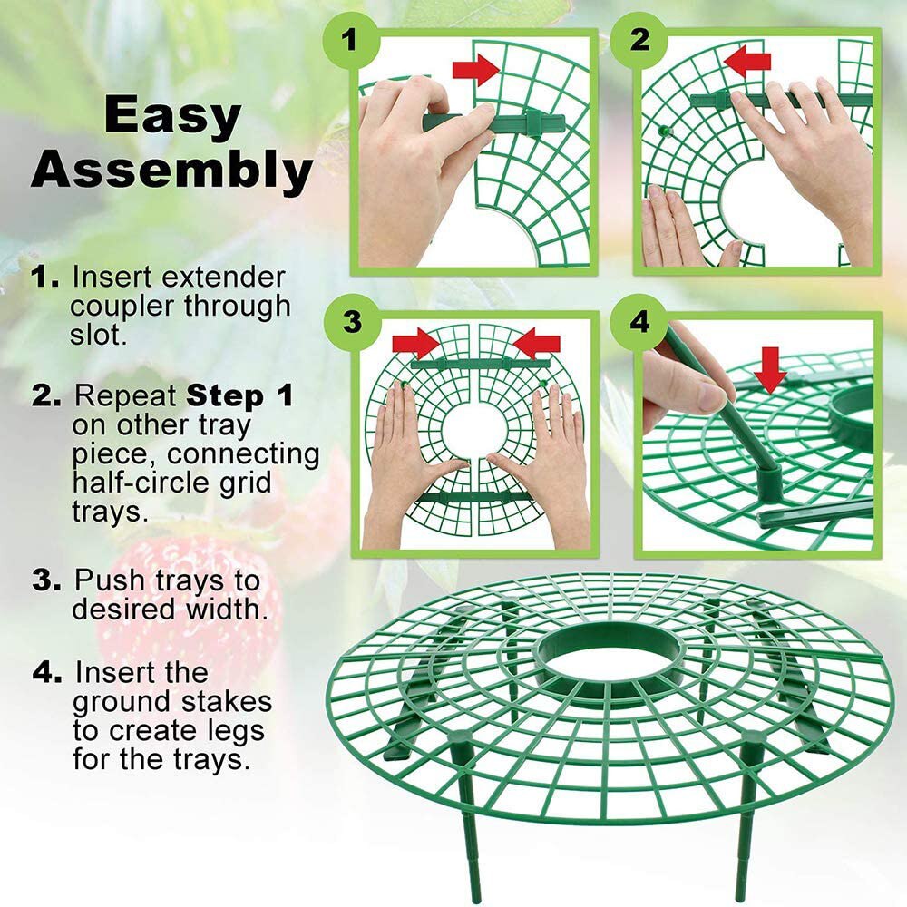 25-2PCS Strawberry Stand Balcony Vegetable Plants ... – Grandado