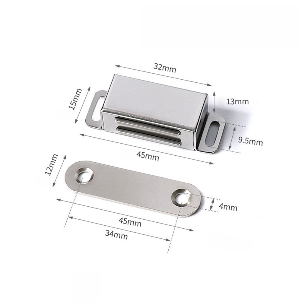 Magnetic Catch Latch Door Lock Heavy Duty Cabinet ... – Grandado