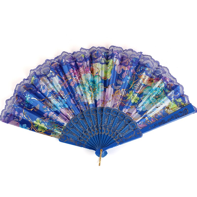 Spanish Dance Flower Folding Fan Home Decoration L... – Grandado