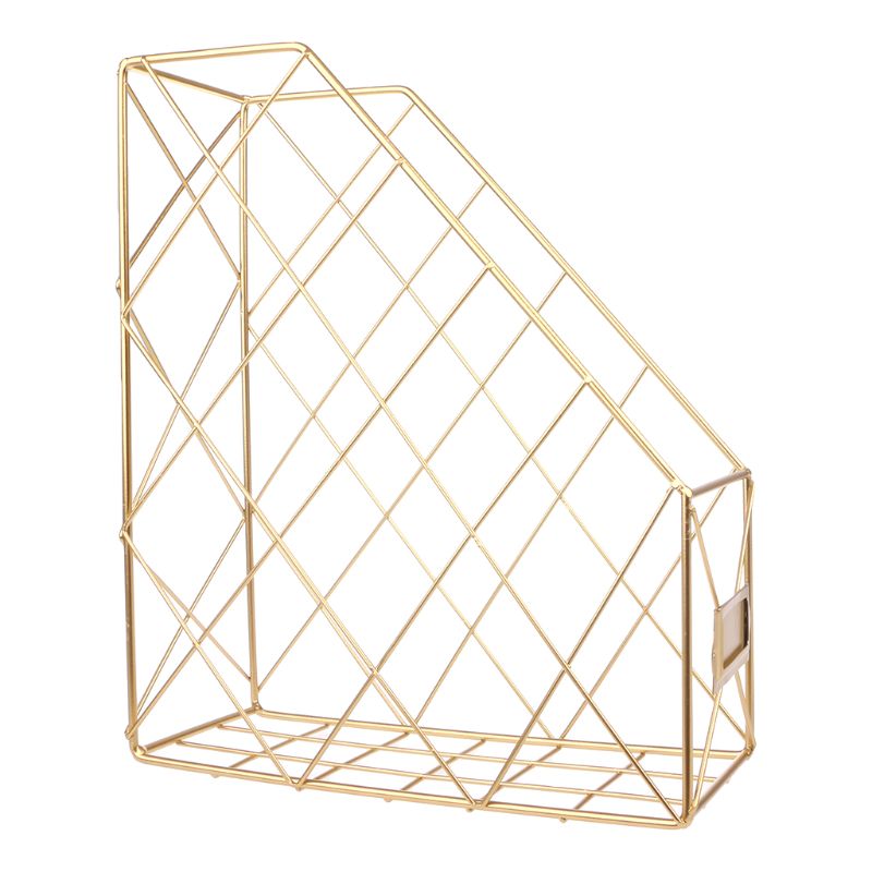 Modern Desktop Book Storage Rack Iron Bookshelf Or... – Vicedeal