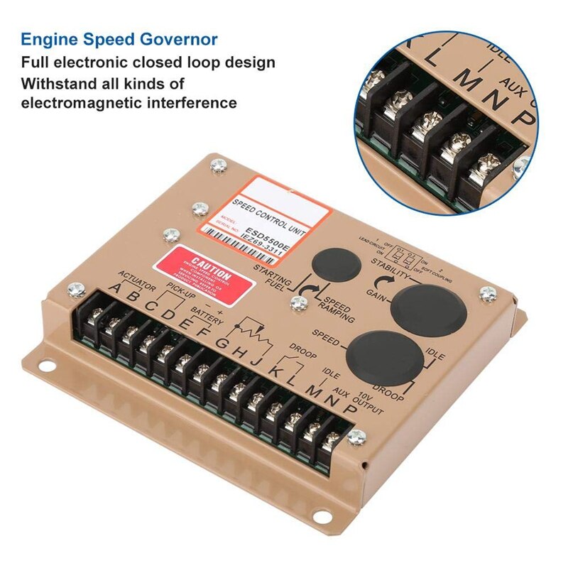 Electronic Engine Speed Controller, ESD5500E Gouve... – Vicedeal