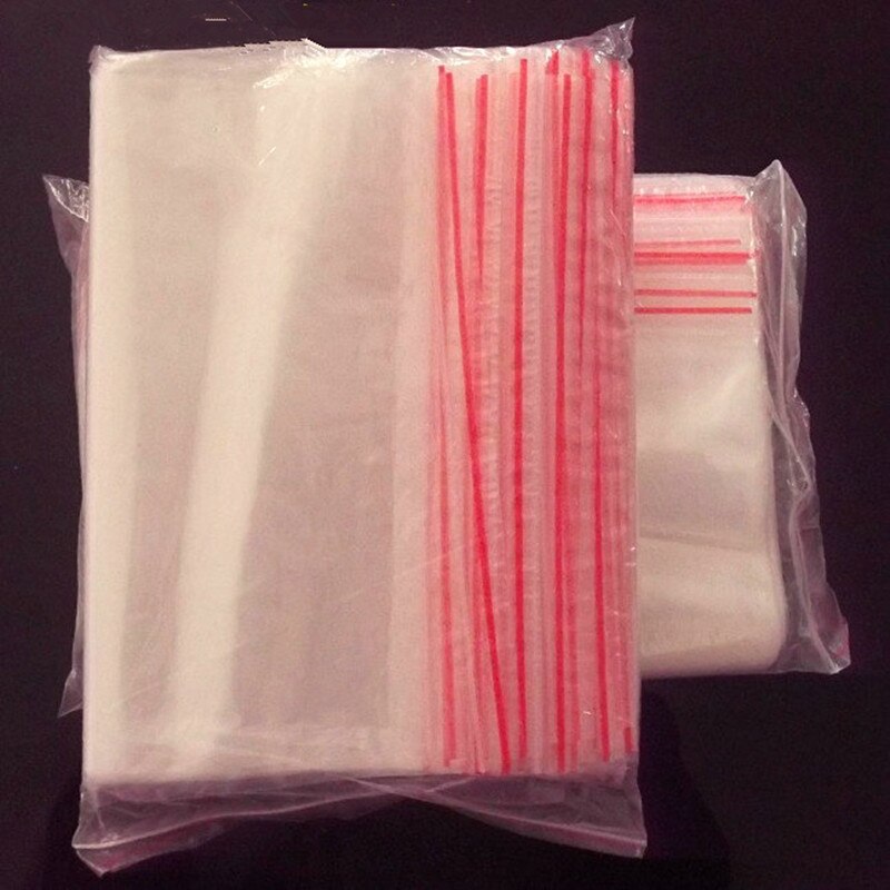 500 Stks Zelfsluitende Zip Lock Plastic Zakken 7x1... – Vicedeal