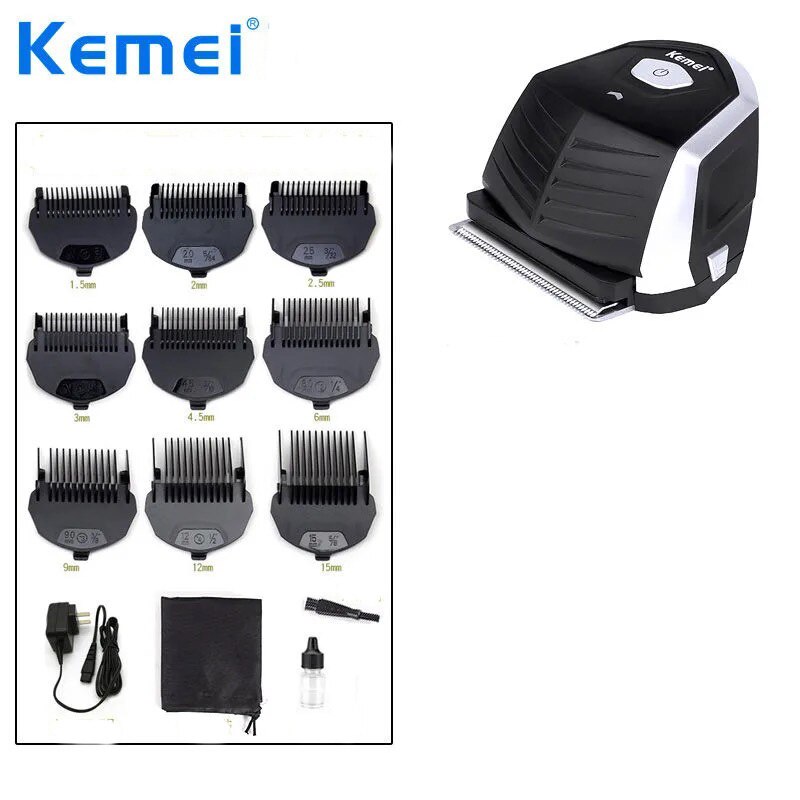 Kemei Home Fade Cordless Hair Clipper for Men Wate... – Vicedeal