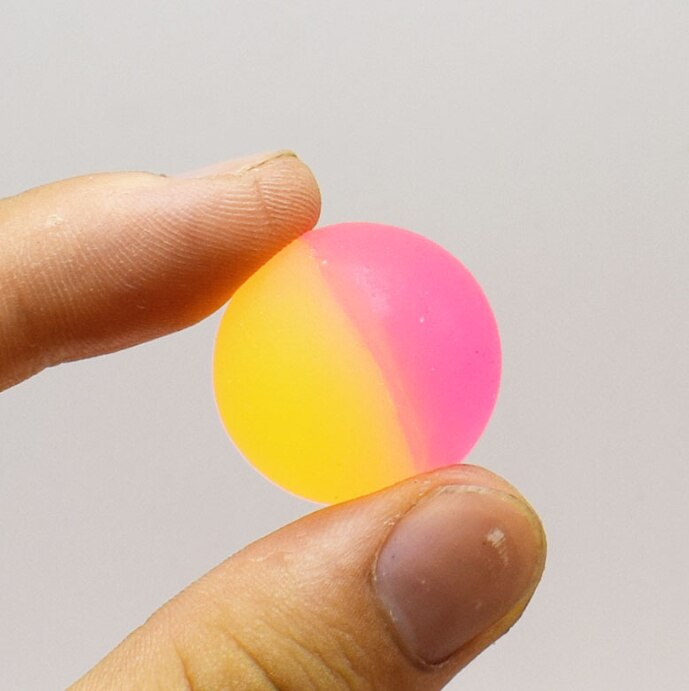 Colorful Bouncy Ball Children Outdoor Toy Two Colo... – Vicedeal