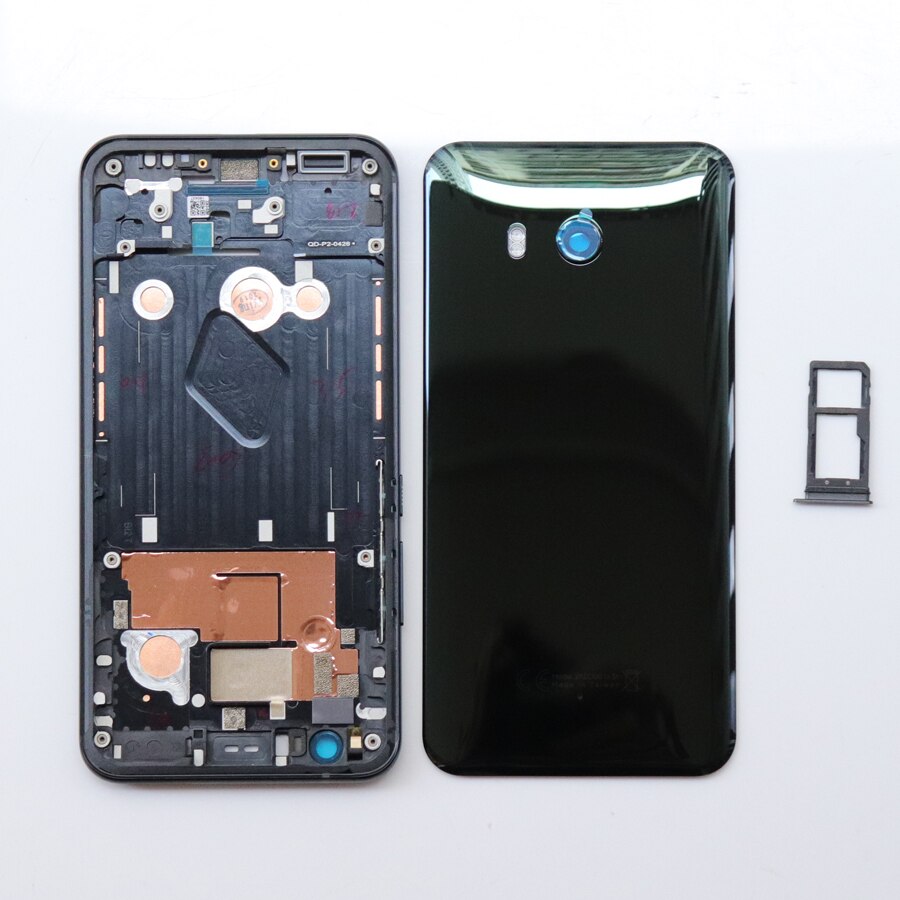 Originele Midden Frame + Back Glass Cover Voor HTC... – Vicedeal