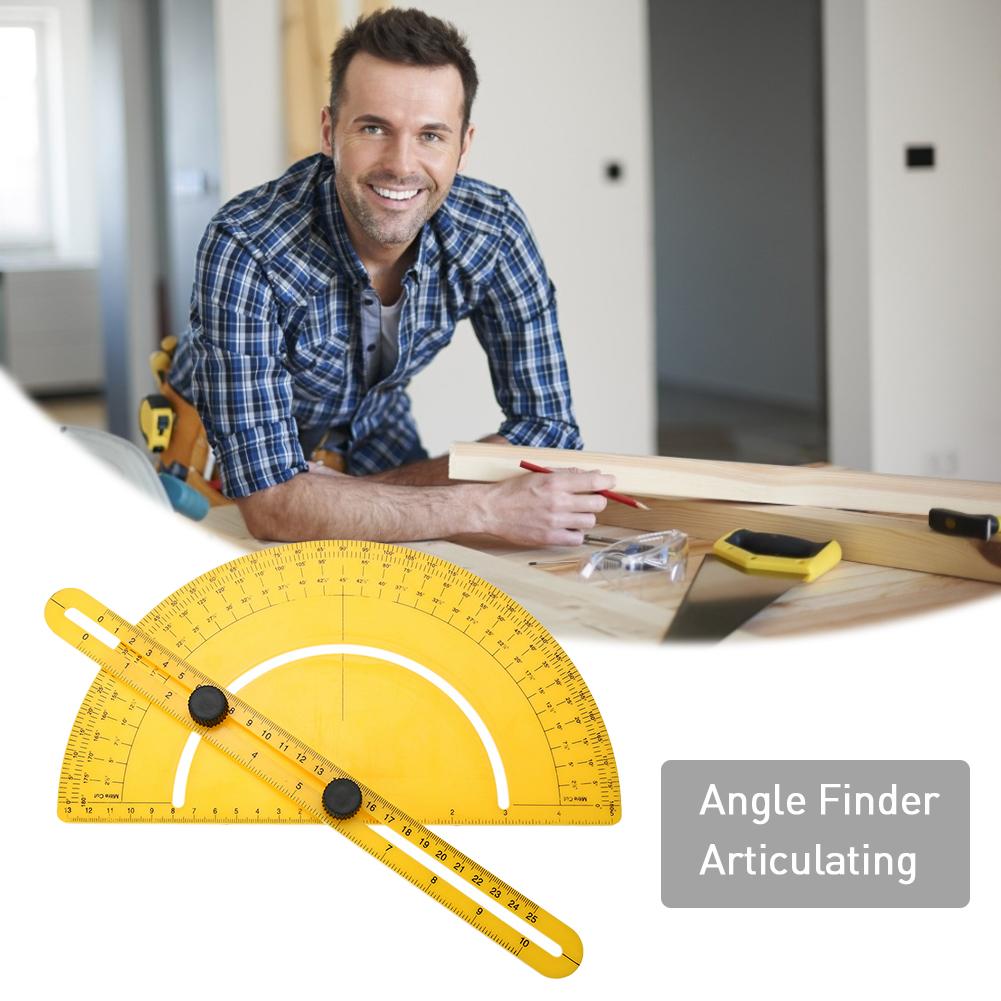 Protractor Angle Finder Articulating Arm Fold Rule... – Grandado
