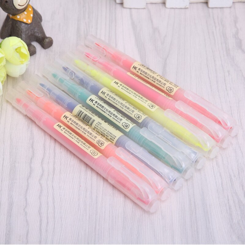 8 colors Highlighter Artist Dual Head Sketch Marke... – Vicedeal