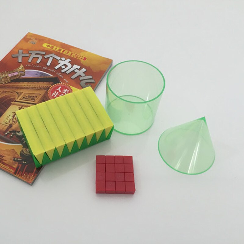 4pcs Cube Cylinder volum Elementary School Mathema... – Grandado