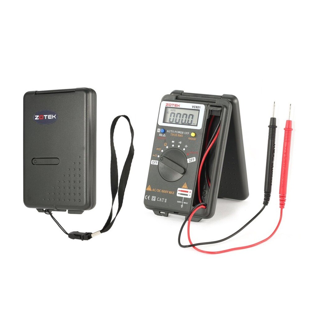ZOTEK VC921 4000 Counts LCD Digital Multimeter Poc... – Grandado