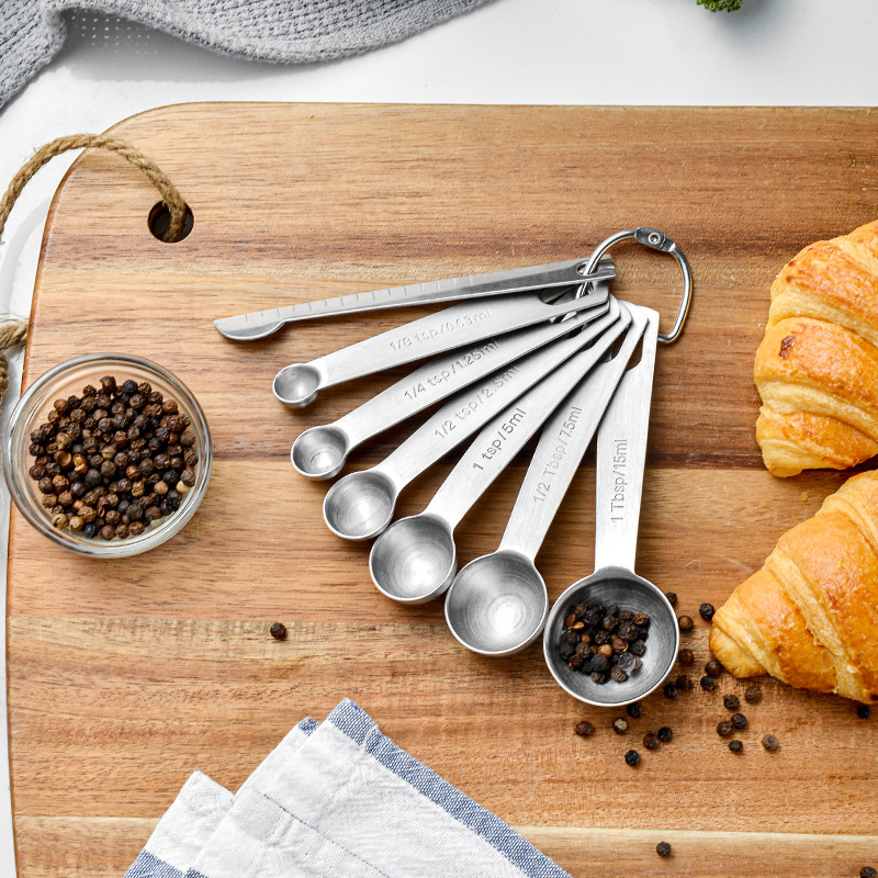 7PCS Measuring Spoon Set Kitchen Utensils Cooking ... – Grandado