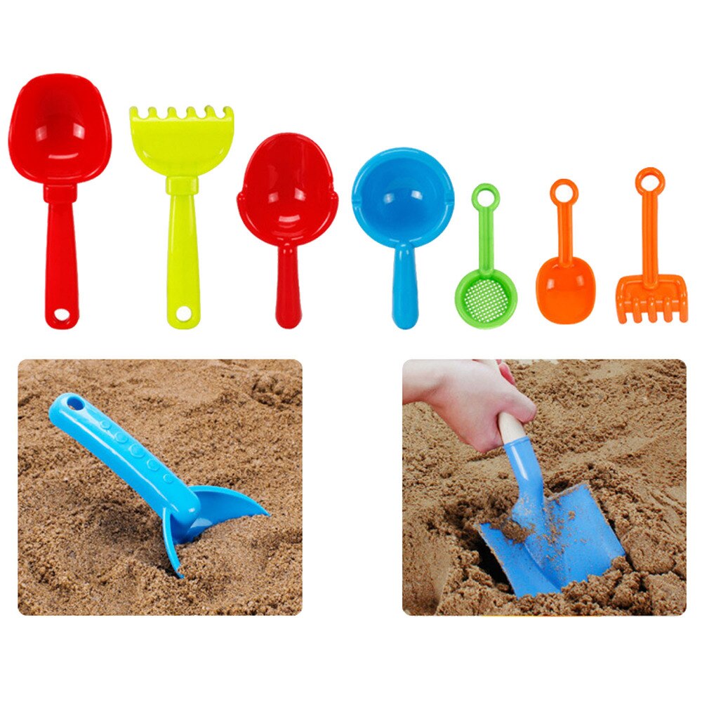 21PCS Kids Beach Bucket Shovel Rake Hourglass Spoo... – Vicedeal