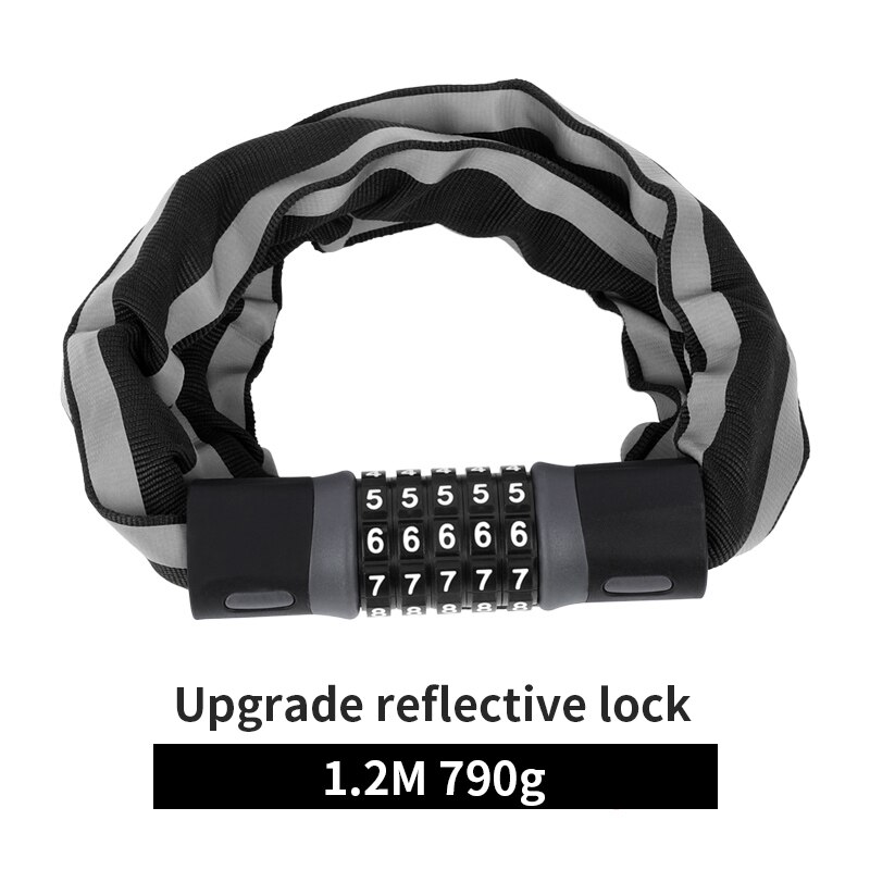 WEST BIKING Bicycle Chain Lock 5 Password Digital ... – Vicedeal