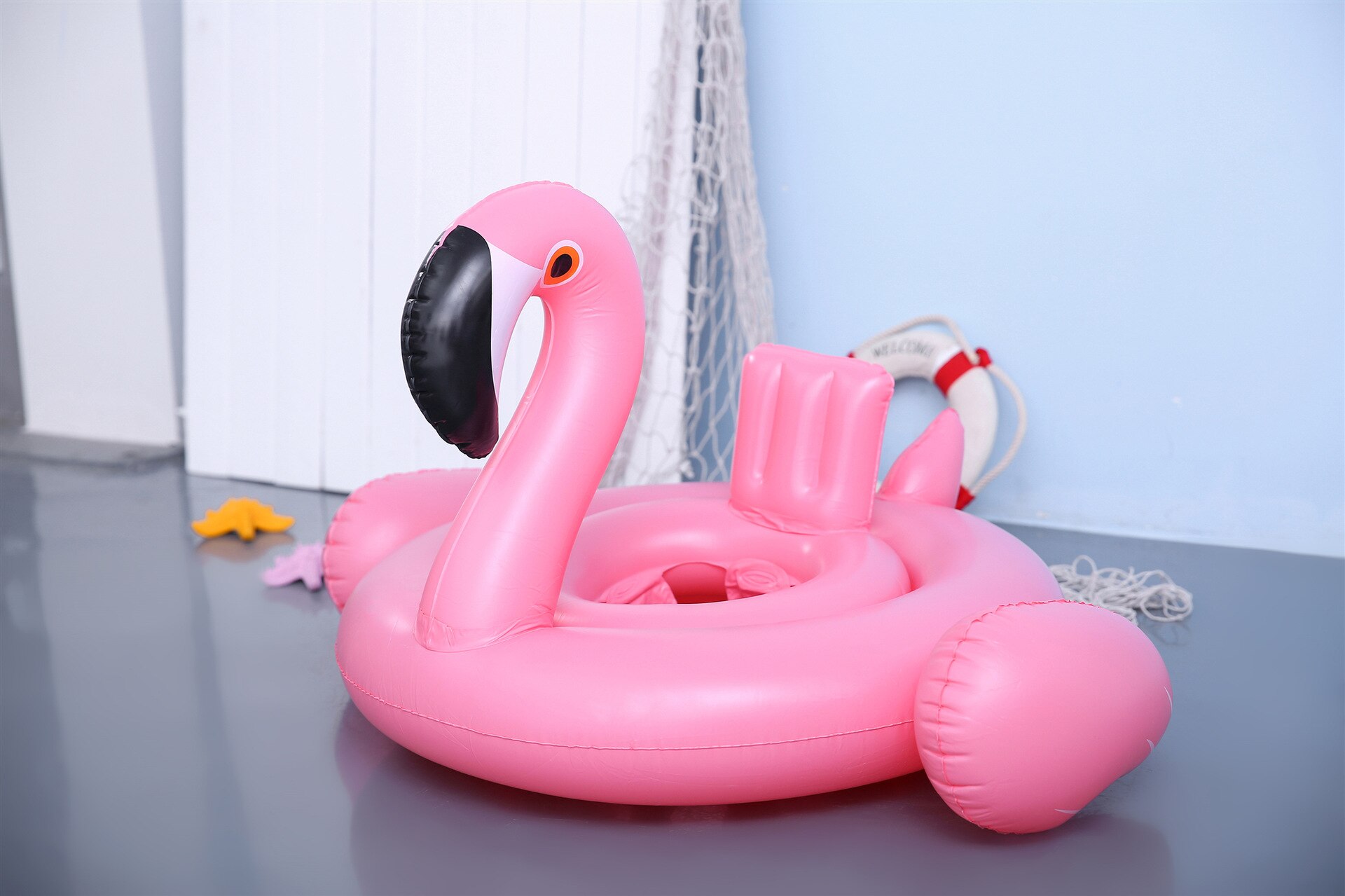 Pool Float Baby Swim Ring Flamingo Unicorn Pool Fl... – Grandado