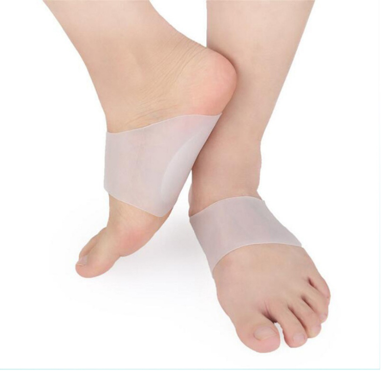 Silicone Flat Feet Insole Foot Arch Support Men Orthotic Pad Arch ...