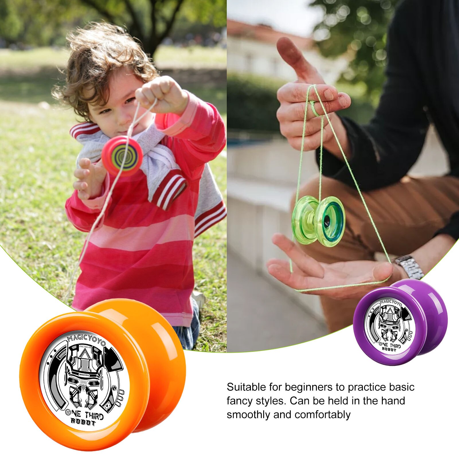 Yoyo Classic Baby Speelgoed D2 Yoyo Bal Profession... – Vicedeal