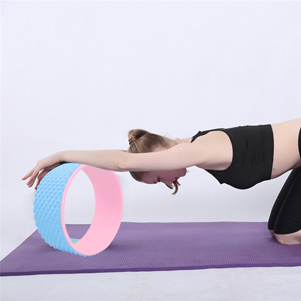 Yoga Pilates Circle Yoga Wheel Dharma Yoga Pose Wh... – Vicedeal