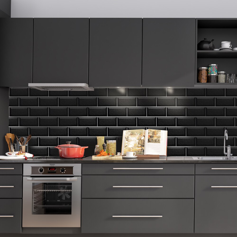 Black imitation terrazzo high temperature ceramic ... – Grandado