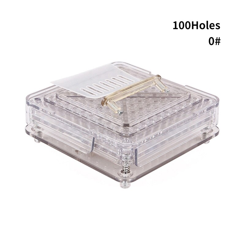 100 Gat 0 # Abs Transparante Capsule Machine Capsu... – Vicedeal