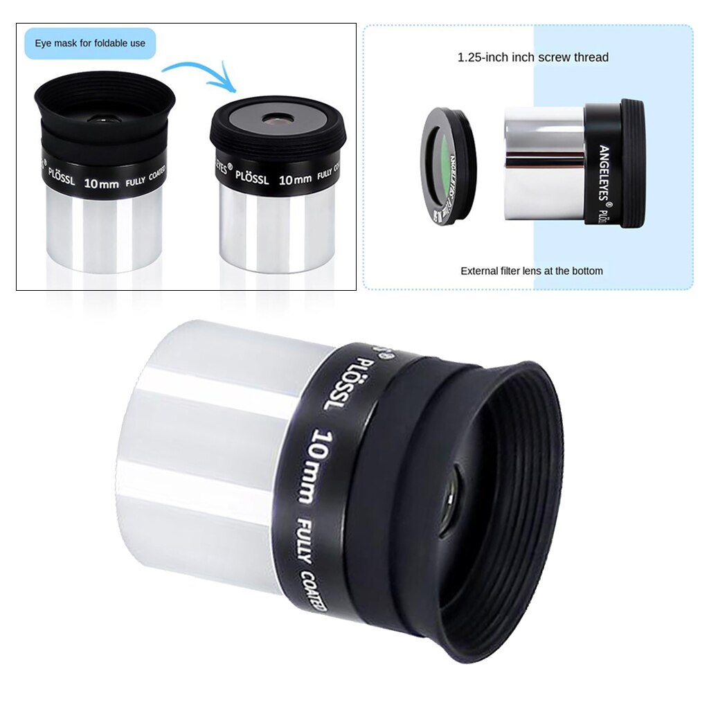 1.25'' 10mm Plossl Eyepiece Multi Coated L... – Grandado