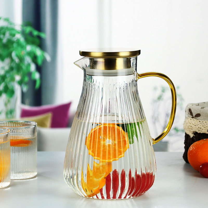 1.9L Koud Water Fles Glas Huishouden Hittebestendi... – Vicedeal