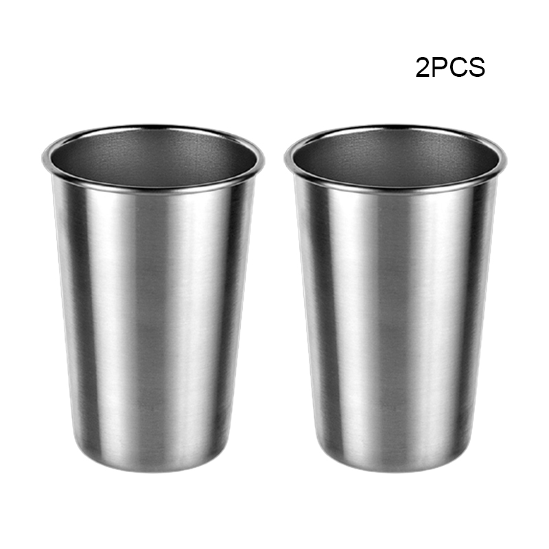 2 PCS Stainless Steel Cup 8/12.3/17.6oz Industrial... – Grandado