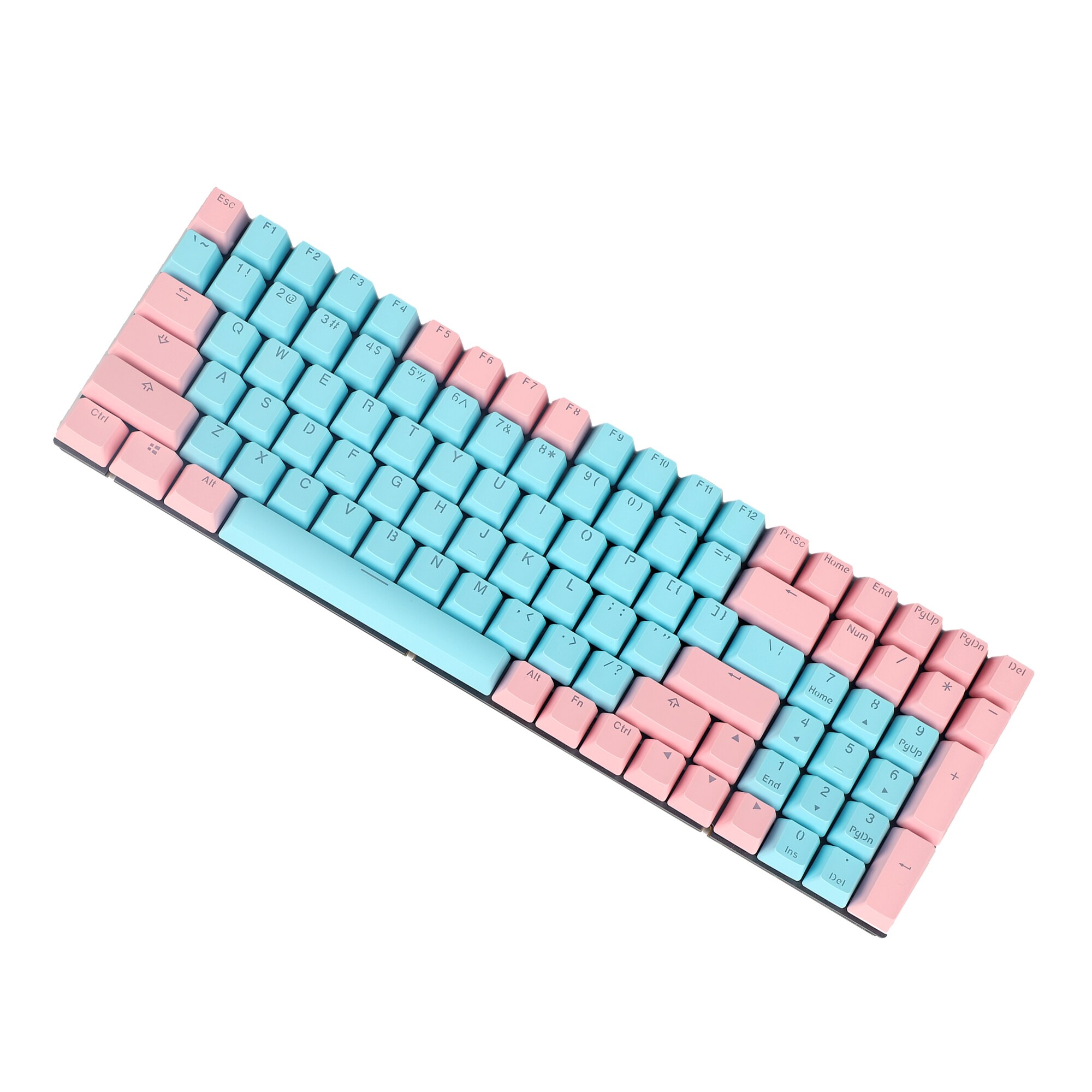 124 Key PBT Doubleshot Backlit 96 75% 68 Keycaps C... – Grandado