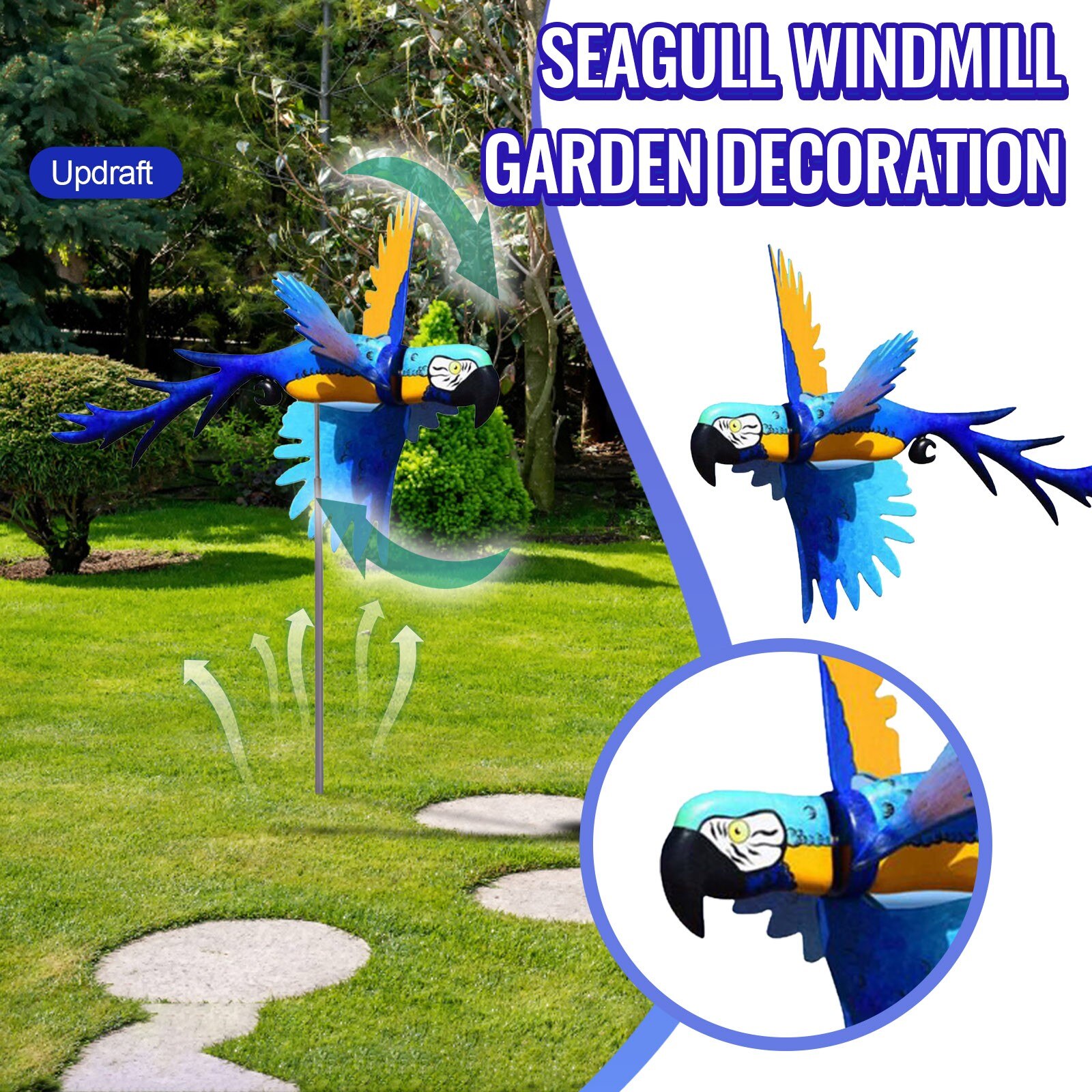 Top Selling Garden Decoration Whirligig-asuka Seri... – Grandado