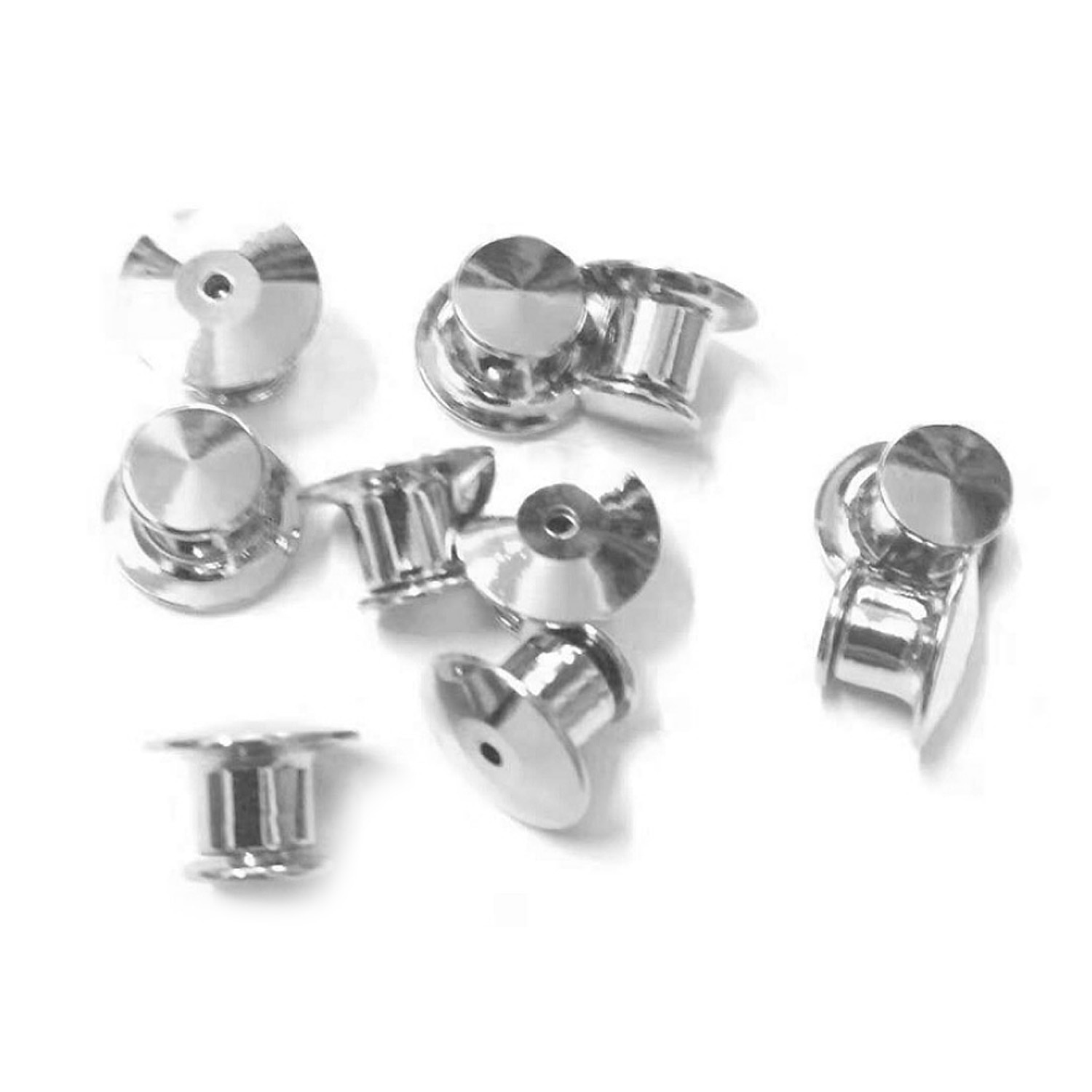 Behogar 50 Pair Pin Backs Locking Clasp Keepers wi... – Grandado